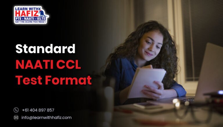 NAATI CCL Test Format