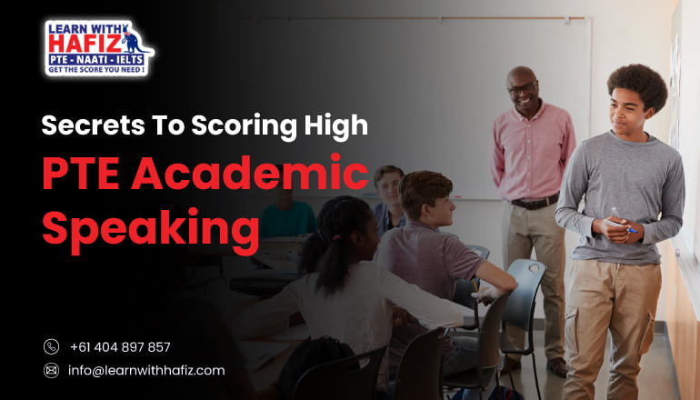 Secrets to Scoring High in PTE Academic Speaking | LearnWithHafiz